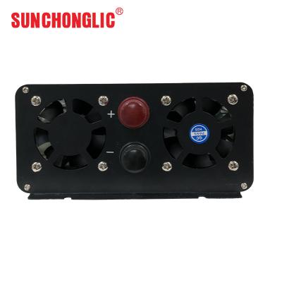 China 1000W Inverter de onda sinusoidal pura 12V DC para 220V AC Conversão de potência Com um ecrã de grande porte à venda