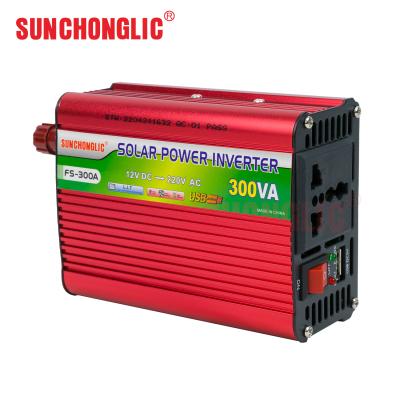 China 300w 300va Power Inverter Modified Sine Wave Dc 12v To Ac 220v   for Solar & Home Use for sale