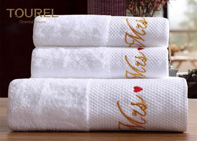 Cina 100% ampiamente usati stabiliti dell'asciugamano dell'hotel del cotone per gli hotel cinque stelle 30 x 30, 35x 75, 40x80 in vendita