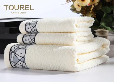 Cina asciugamani di bagno rosa bianchi stabiliti di marca dell'hotel 16s dell'asciugamano cinque stelle dell'hotel in vendita