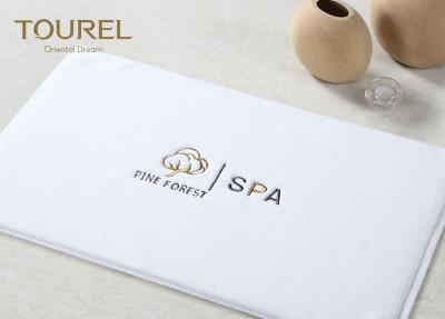 中国 優秀な水吸収性のホテルの贅沢なBathの敷物のジャカード生地の床タオル 販売のため