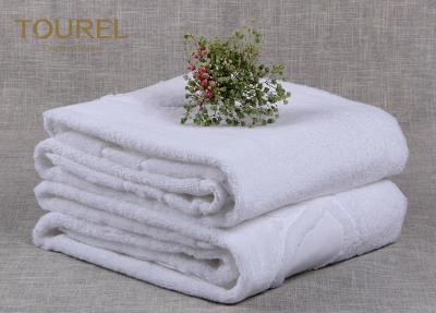 Cina asciugamano di bagno bianco dell'albergo di lusso di colore con il logo su misura del jacquard in vendita