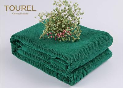 Cina Verde scuro di lusso di Townzi dell'asciugamano di bagno del cotone dell'ospedale 100% dell'hotel tessuto in vendita