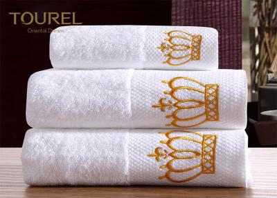Cina Asciugamani 100% di bagno stabiliti dell'hotel del cotone di bianco dell'asciugamano dell'hotel della pezzuola per lavare in vendita