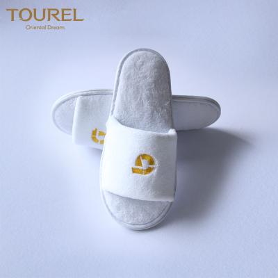 Chine pantoufles cinq étoiles d'hôtel de qualité jetables pour des femmes adultes et des hommes à vendre