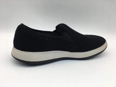 Cina OEM del ODM comodo nero delle scarpe di svago della tela con un'unità TPR Outsole in vendita
