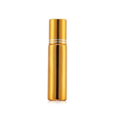 China 3 ml Leere Schwarz Silber Gold Rot Roll On Parfüm Flaschen Großhandel mit Edelstahl Roll On Ball zu verkaufen