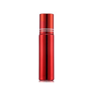 China 3 ml Leere Schwarz Silber Gold Rot Roll On Parfüm Flaschen Großhandel mit Edelstahl Roll On Ball zu verkaufen