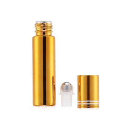 China Botellas de perfumes en rodillo mayorista 1 ml colorido UV a granel rollo en botella con rodillo de acero en venta