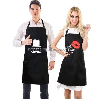 Cina spazio in bianco durevole lavabile multifunzionale del pannello che cucina i grembiuli unisex della busbana francese del cotone della cucina in vendita