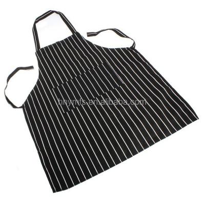 Cina Grembiule con le tasche, grembiule durevole della busbana francese della banda degli uomini delle donne di Logo Cotton Polyester della stampa della busbana francese per la trasformazione dei prodotti alimentari della carne in vendita