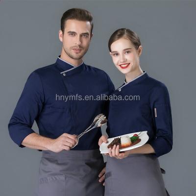 Китай Chaqueta de шеф-повар Uniforme Cocina Cocina Ropa Camisa De Cocinero шеф-повара Restaurante OEM продается