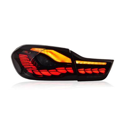 China 2014-2019 Lâmpadas traseiras aplicáveis Running Dragon Scale Style LED para BMW série 4 F32 à venda