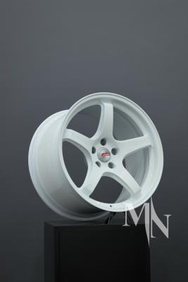 중국 Custom Forged Nismo Rays 57CR Wheels 370Z 350Z Clubsport White rims 판매용