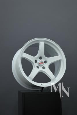 중국 Custom Forged Nismo Rays 57CR Wheels 370Z 350Z Clubsport White rims 판매용