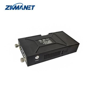 China 2W Portable Manpack COFDM Radio Video Transmitter with H.264 Encoding and Power Supply DC12V for sale