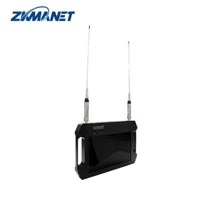 China 1W Cofdm en tiempo real AES portátil 10.1 pulgadas Radio Vido Receptor de datos Tarjeta de memoria TF en venta