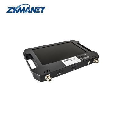 Cina Low Latency 300MHz~2.7GHz AES Encryption Ricevitore video portatile COFDM con schermo HD in vendita