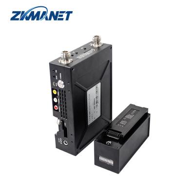 China 2W Portable Manpack COFDM Radio Video Transmitter with H.264 Encoding and Power Supply DC12V for sale