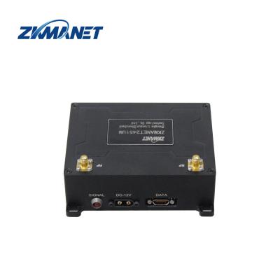 China 1400MHz-1460MHz Drone Data Link System with 4W Power 5-40MHz Bandwidth and HDMI/LAN/TTL Interfaces for sale