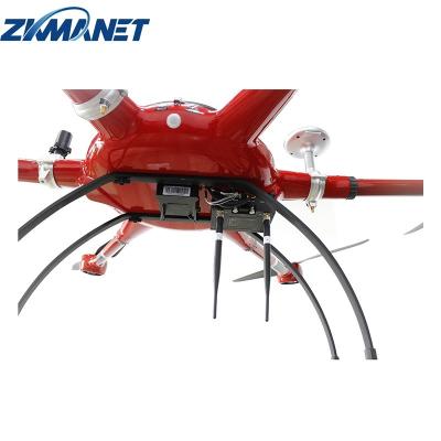 중국 ZKMANET2451UM 장거리 상업용 드론 UAV 데이터 링크 수신기 4W 출력력 판매용