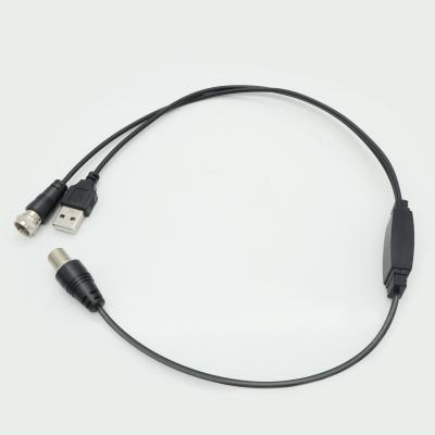 Enhanced Signal Strength with Integrated Power Supply TV Antenna Amplifier and 1