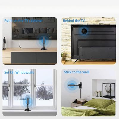 Indoor Multidirectional HDTV Antenna 1080p 4K/8K Ultra HDTV Compatible VHF 172