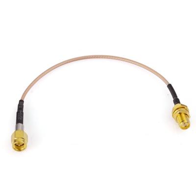 Low Loss RG316 Extension FPV Antenna Cable SMA female to 2 SMA male RF Coax
