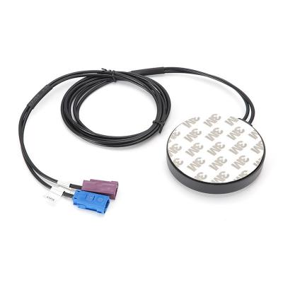 GPS/Beidou+GSM/3G/4G combination antenna for vehicle navigation FAKRA SMB long