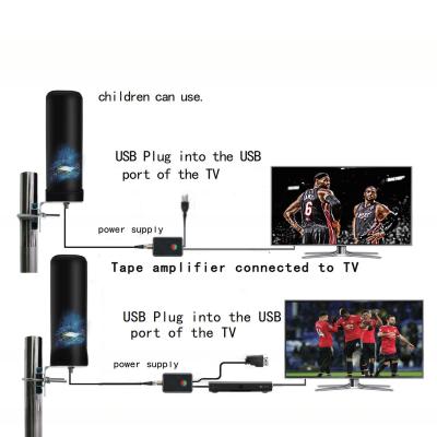 High-Performance Outdoor TV Antenna DVB HDTV Booster with Indoor/Outdoor Digital