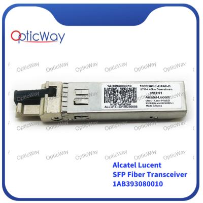 中国 下流SFPファイバートランシーバー アルカテル ルセント 1AB393080010 1000BASE-BX40-D STM-4 40km 販売のため