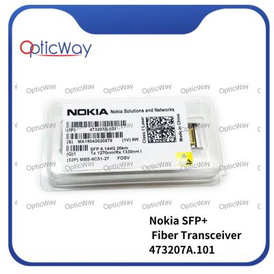Cina NOKIA 473207A.101 FOSV SFP 6.144G 20 km Trasmettitore ottico a fibra ottica SFP+ in vendita