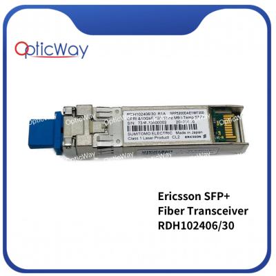 Cina Ericsson RDH102406/30 R1A SFP 10G DWDM 193.0THz 40km 1553.33nm CRTUAE0LAA SFP+ Trasmettitore a fibra in vendita