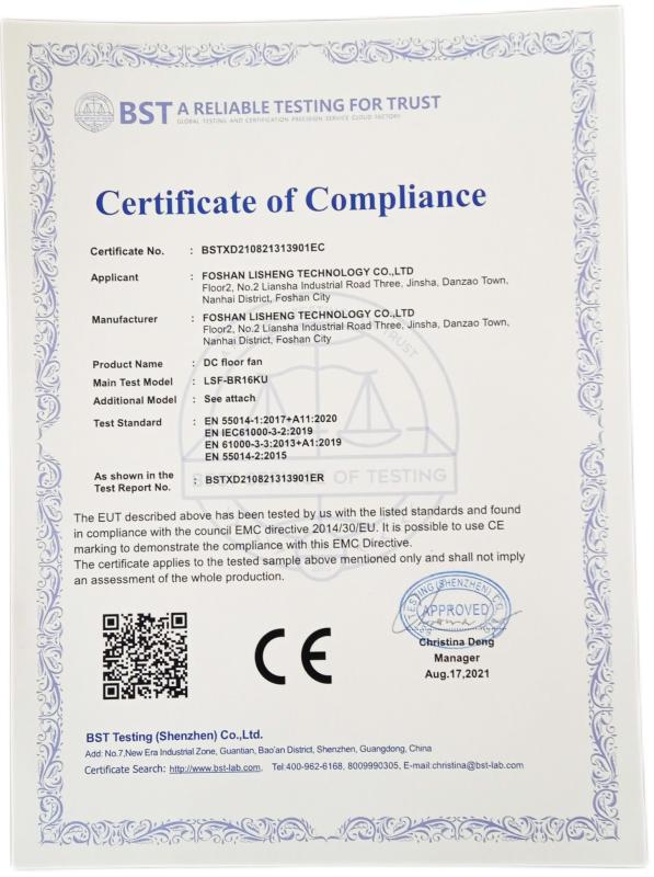- Foshan Lisheng Technology Co., Ltd.