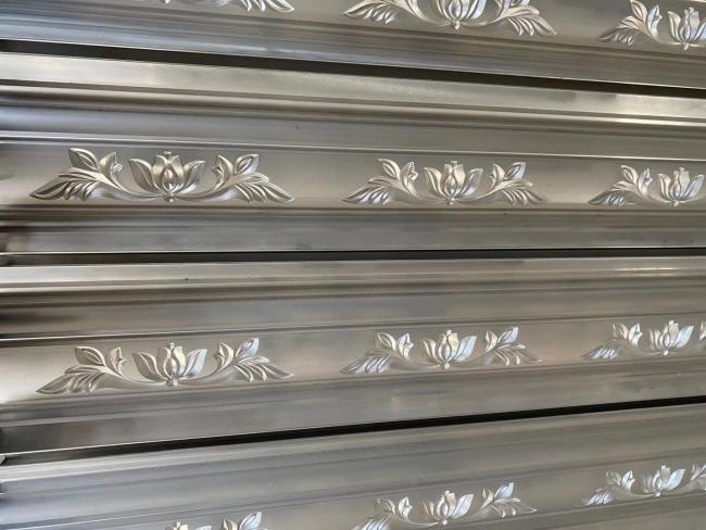 Aluminum Alloy Gypsum Line Mould product image showing detailed mold design and construction