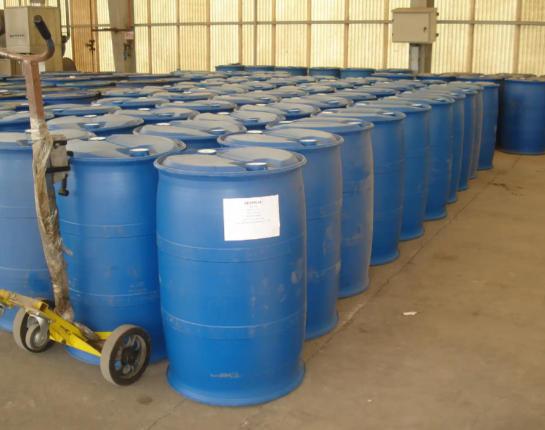 Triethylamine product for rock wool manufacturing