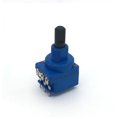 China Pote del potenciómetro B500k del interruptor rotatorio de ROHS para la película de carbono dual del volumen en venta