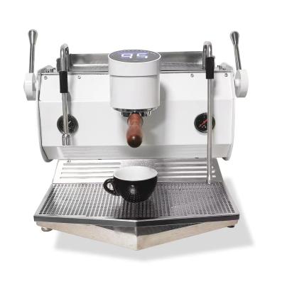 China 6.0L Dubbelgroep Elektrisch roestvrij staal espresso koffiezetapparaat voor cappuccino en latte Te koop