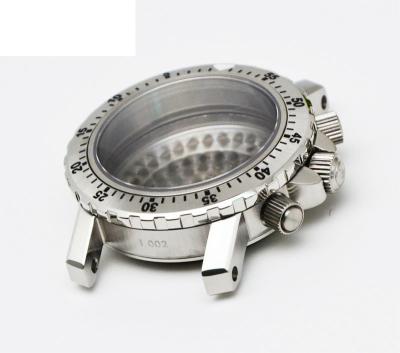 Cina Custom New Wholesale Factory Watch Tools Sapphire Crystal 316L Stainless Steel Titanium Watch Case in vendita