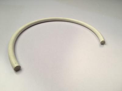 Chine Les joints circulaires en caoutchouc du joint circulaire de 6 po. de diamètre/12mm dépouillent la couleur blanche matérielle de à vendre