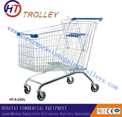 Cina Carrelli resistenti del supermercato del canestro 240 litri per il trasporto dell'oggetto in vendita