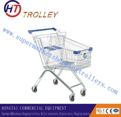 Cina I carrelli a quattro ruote della drogheria per il supermercato di Walmart hanno spiegato 100L in vendita