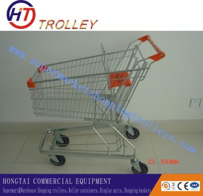 Cina Zinco del carrello di acquisto del metallo della drogheria che dipinge 80 litri, carrello del supermercato in vendita