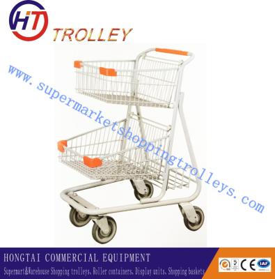 Chine Chariots canadiens à achats de supermarché de style/chariot avec 50 kilogrammes de capacité à vendre