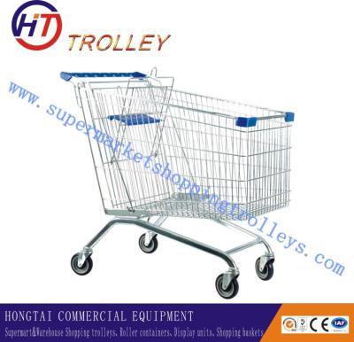 Cina Il carrello al minuto di acquisto placcato grande zinco 240L ha spiegato per l'aeroporto/sala d'esposizione in vendita