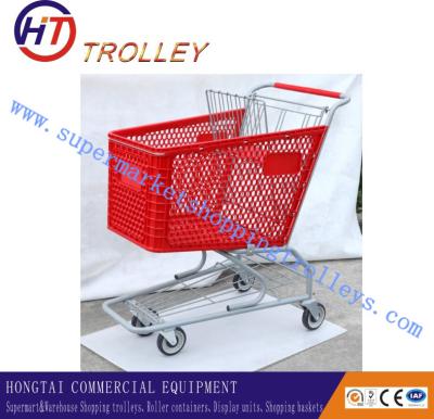 Cina Carrelli di plastica dei carrelli della drogheria con il piatto di Seat dei bambini in vendita