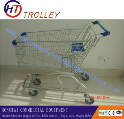 Cina Grande galvanizzazione d'acciaio del carrello dei carrelli della drogheria del metallo in vendita