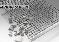 China Mining Quarry Stone Crusher Wire Mesh 3mm*3mm Hole With 180 Degree Hook for sale
