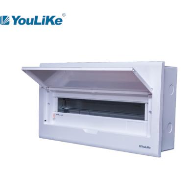 China Flush Mounting 21 Way MCB Consumer Unit Box Power Distribution Box for sale