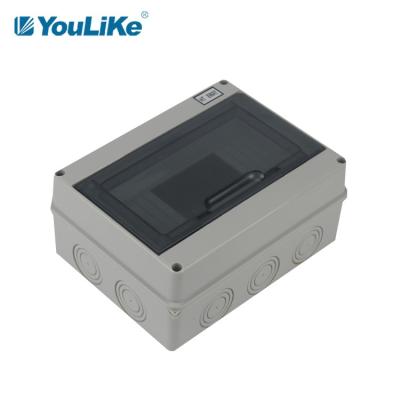Cina Indoor And Outrdoor Waterproof MCB Box 8 Way Plastic With Din Rail in vendita